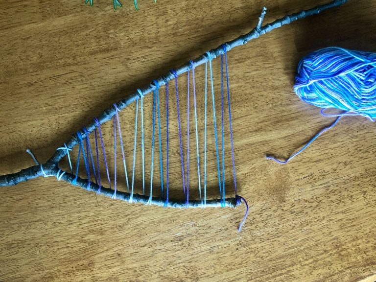 How to Make a Twig Weaving - Raritan Headwaters